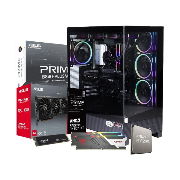 PCBuilder MAXIMUS Gaming PC — AMD Ryzen 7 7800X3D / 32GB DDR5-6000 ...