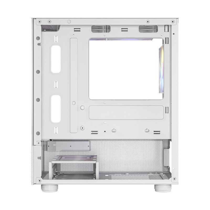 Antec CX200M ELITE RGB Tempered Glass Mid Tower Micro ATX Case — White ...