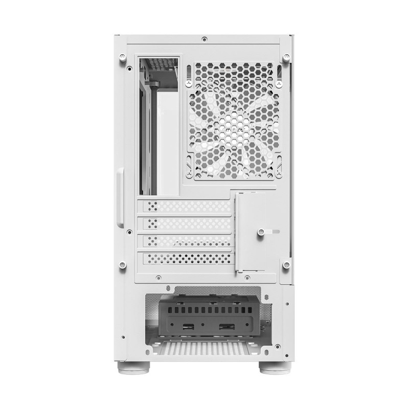 Antec CX200M ELITE RGB Tempered Glass Mid Tower Micro ATX Case — White ...