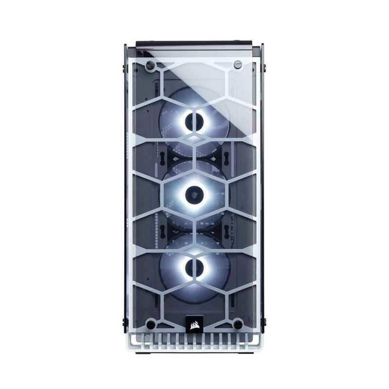Corsair Crystal Series 570X RGB Mid Tower ATX Case — White
