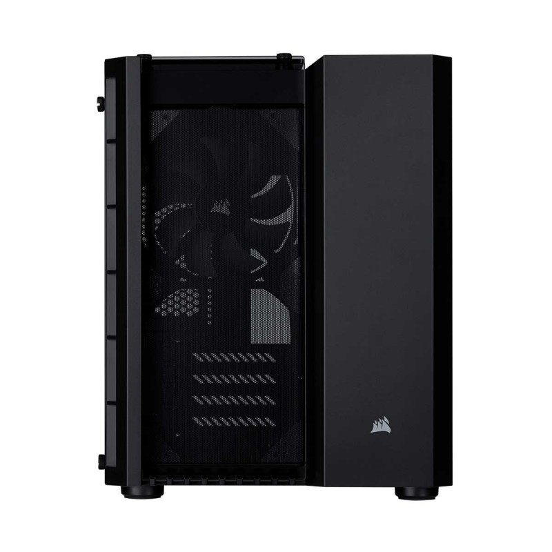 Corsair Crystal Series 280X Tempered Glass Mini Tower Micro ATX Case ...