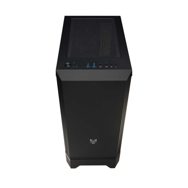 FSP CMT260 Tempered Glass Mid-Tower ATX Case — Black — Best Deals at ...