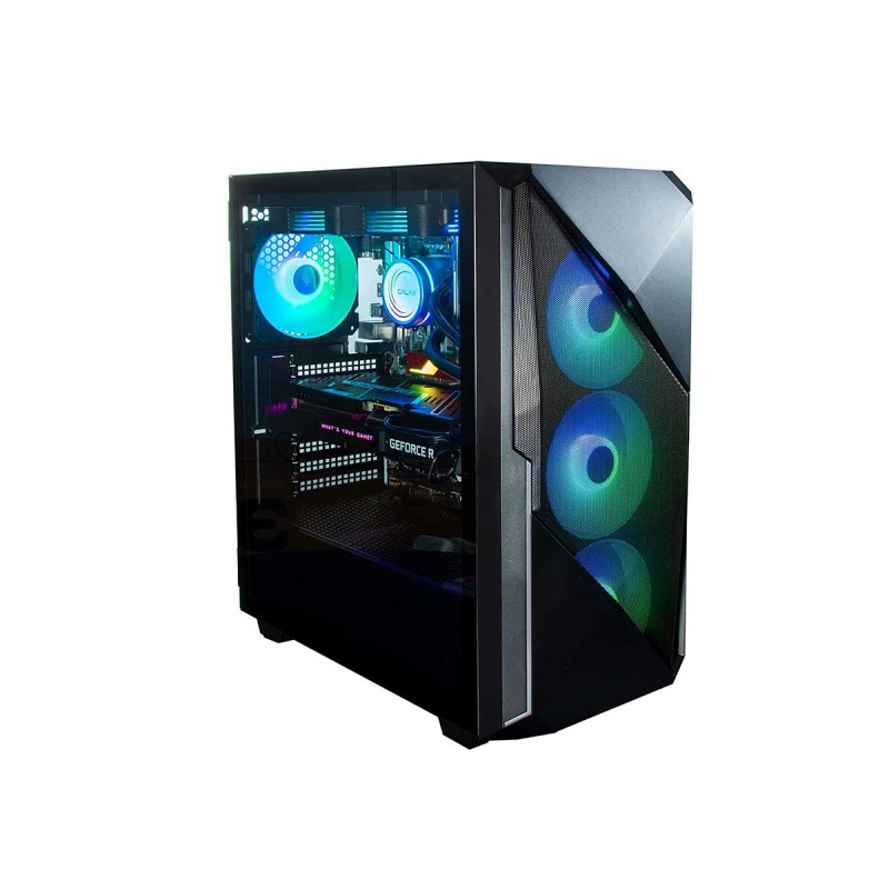 GALAX REVOLUTION 1 REV-01 RGB Tempered Glass Mid-Tower ATX Case — Black ...