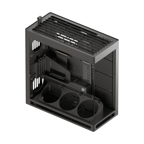 HAVN HS 420 VGPU Panoramic Tempered Glass Mid Tower E-ATX Case with ...