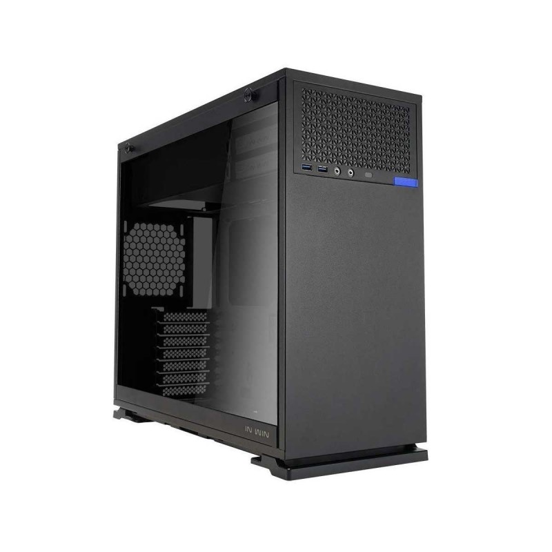 InWin 102 Tempered Glass Mid-Tower ATX Case — Black — Best Deals at ...