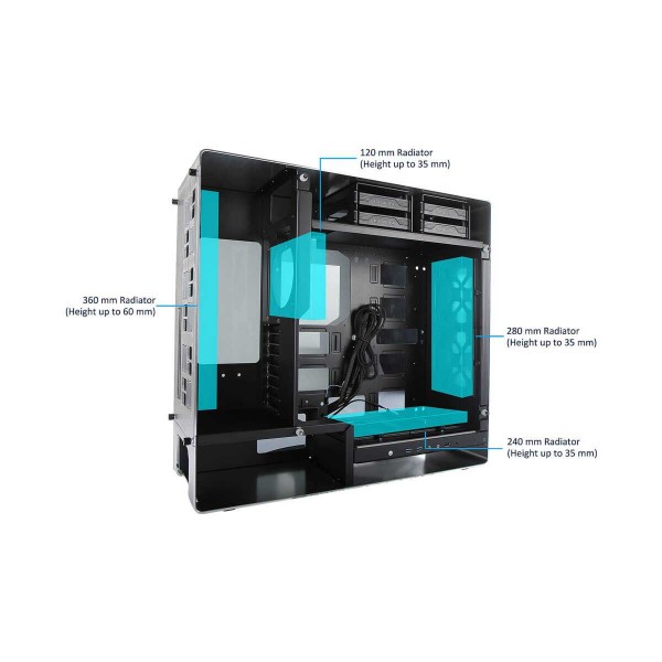 InWin 909 Full Tower ATX Case — Silver