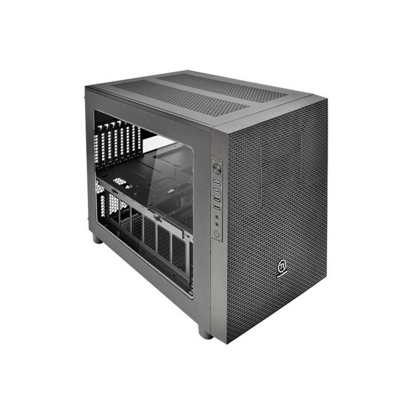 Thermaltake Core X5 Stackable Cube Tower E-ATX Case — Black