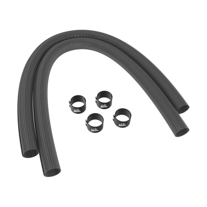 CORSAIR Sleeving Kit for AIO CPU Coolers, 400mm — Grey — Best Deals at ...