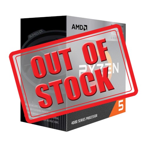 AMD Ryzen 5 4600G 6 Core CPU with SMT, Integrated Radeon Vega 7, Socket ...