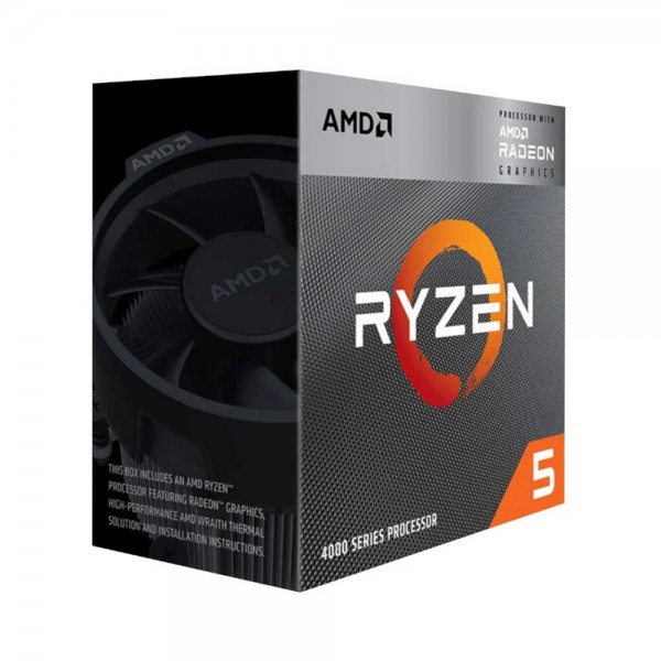AMD Ryzen 5 4600G 6 Core CPU with SMT, Integrated Radeon Vega 7, Socket ...