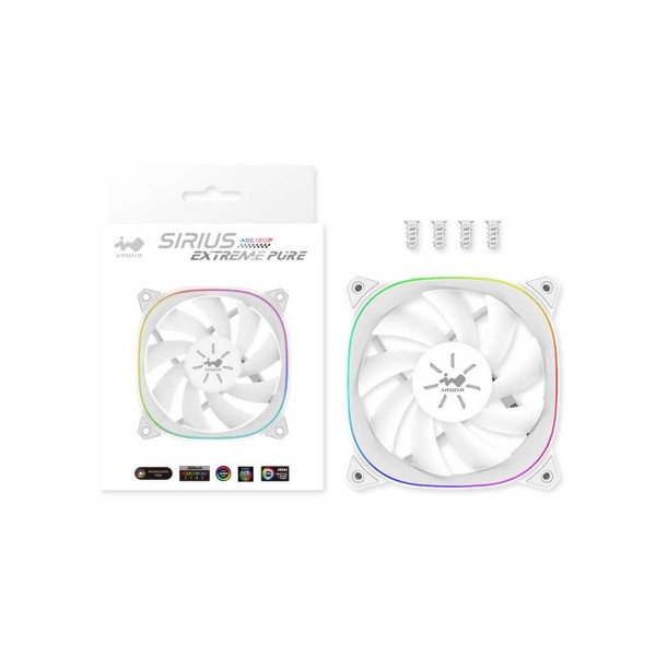 InWin SIRIUS EXTREME PURE ASE120P ARGB ELITE High-Performance Fan ...