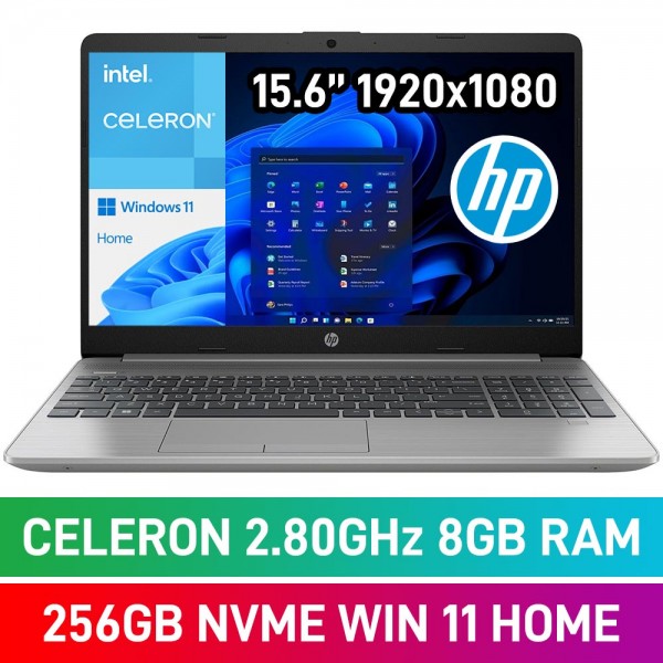 HP 250 G9 969L3ET Laptop — Celeron N4500 / 15.6" FHD / 8GB DDR4 / 256GB ...