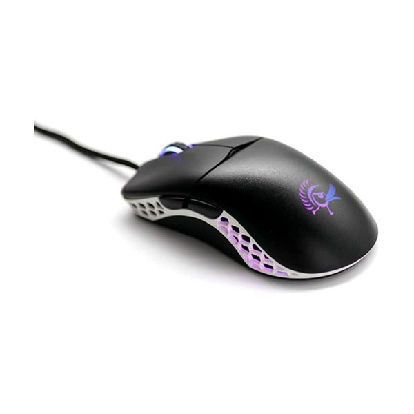 Ducky FEATHER Ultra Lightweight RGB Gaming Mouse with Huano Blue 50M ...