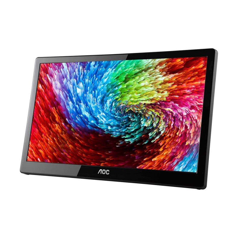 AOC E1659FWU HD (1366x768) Portable Monitor, 60Hz, TN, USB, 15.6 ...