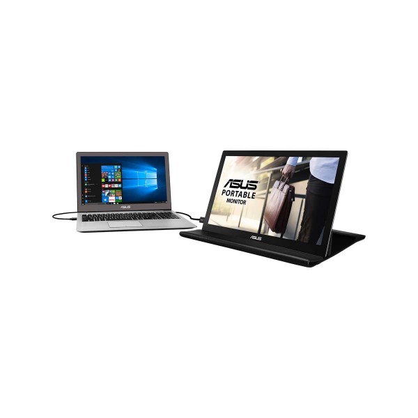 ASUS MB168B WXGA (1366x768) Portable Monitor, 60Hz, TN, USB Powered, 15.6"