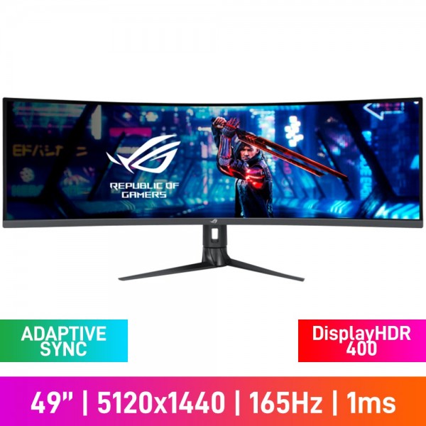ASUS ROG STRIX XG49WCR UW-DQHD 5K (5120x1440) 1800R Curved Gaming ...