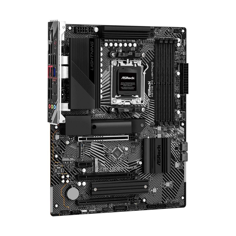 ASRock X670E PG Lightning, AMD X670 Chipset, Socket AM5, ATX Desktop ...