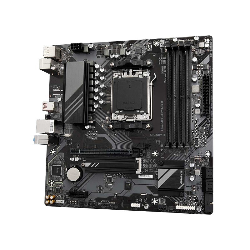 Gigabyte A620M GAMING X, AMD A620 Chipset, Socket AM5, Micro ATX ...
