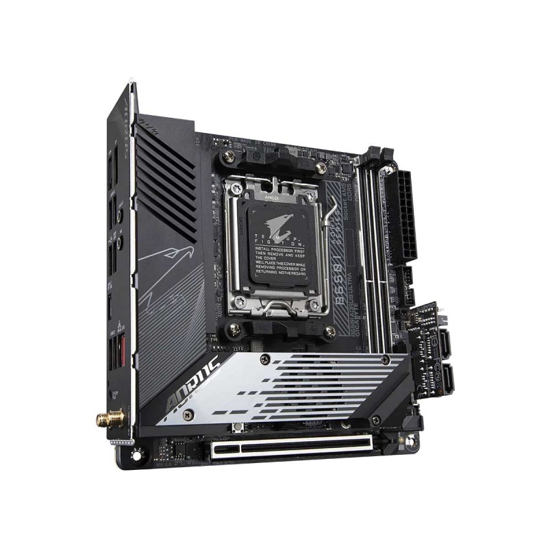 Gigabyte B650I AORUS ULTRA with Wi-Fi, AMD B650 Chipset, Socket AM5 ...