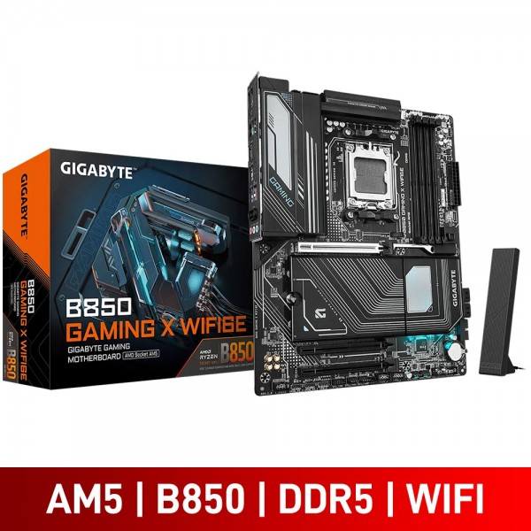 Gigabyte B850 GAMING X WIFI6E, AMD B850 Chipset, Socket AM5, ATX ...