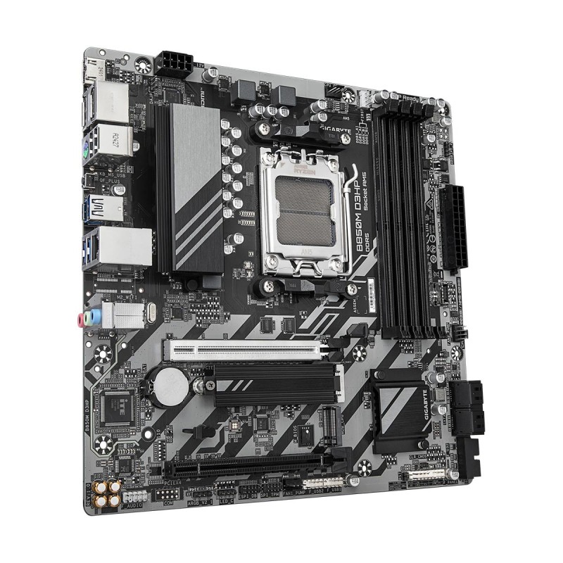 Gigabyte B850M D3HP, AMD B850 Chipset, Socket AM5, Micro ATX Desktop ...