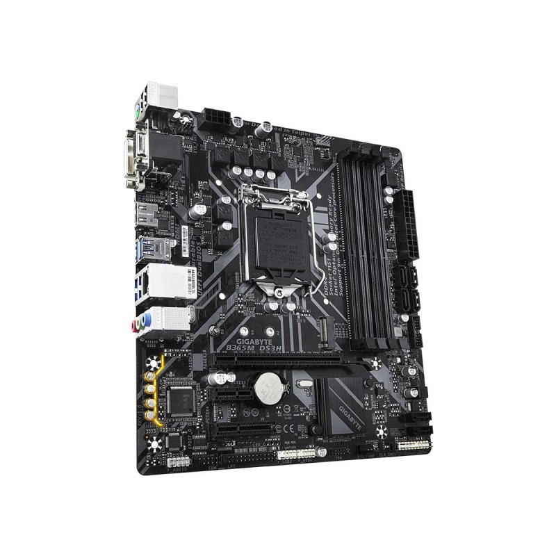 Gigabyte B365M DS3H, Intel B365 Chipset, LGA1151, Micro ATX Desktop ...