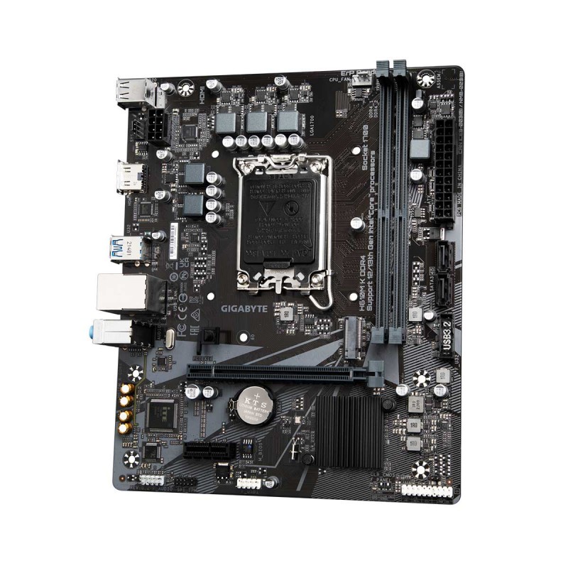 Gigabyte H610M K DDR4, Intel H610 Chipset, LGA1700, DDR4, Micro ATX ...
