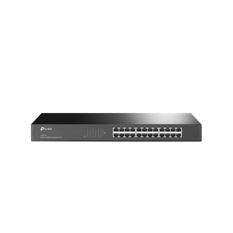 TP-Link TL-SF1024 24-Port 10/100 Ethernet Unmanaged 1U Rackmount ...