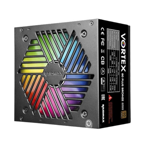 Raidmax Vortex ARGB Series RX-700AC-VR 80 PLUS Bronze ATX PSU, 700w ...