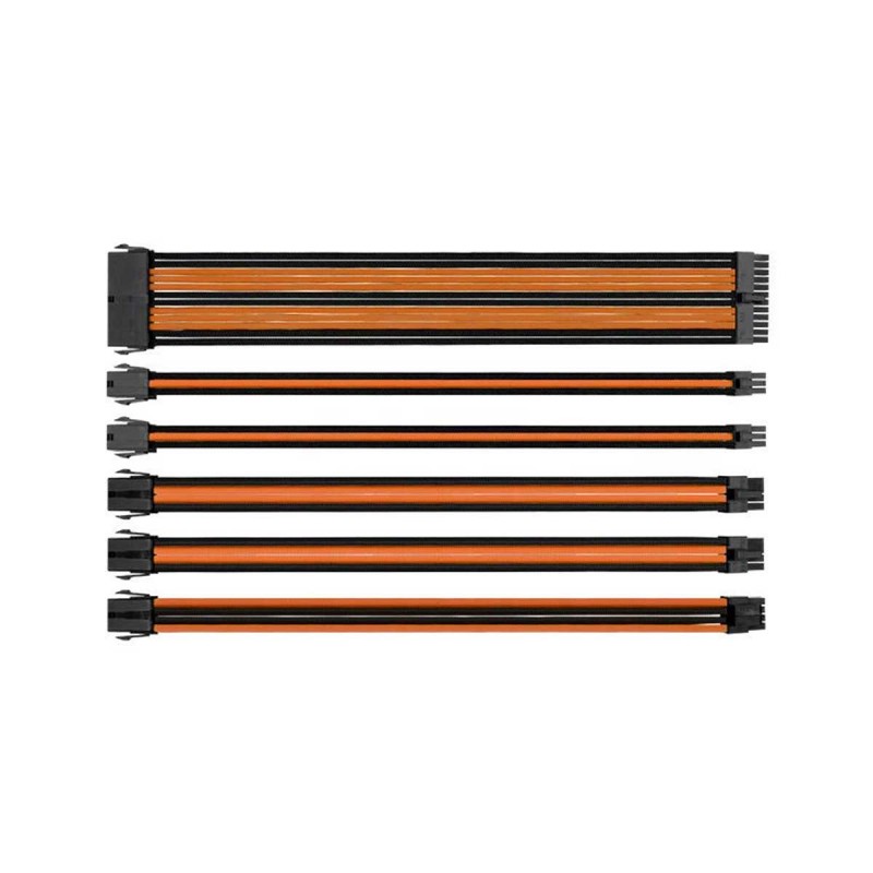 Thermaltake TtMod Individually Sleeved PSU Extension Cables, Universal ...