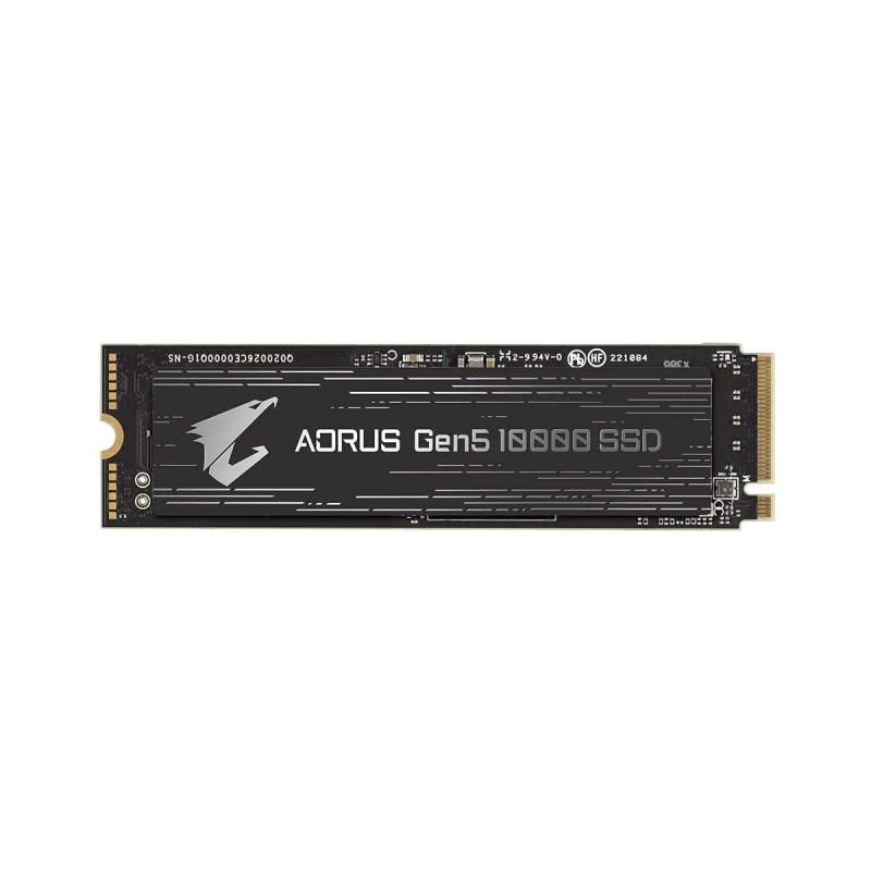 Gigabyte AORUS Gen5 10000 SSD PCIe Gen5x4 M.2 2280 NVMe SSD, M.2 ...