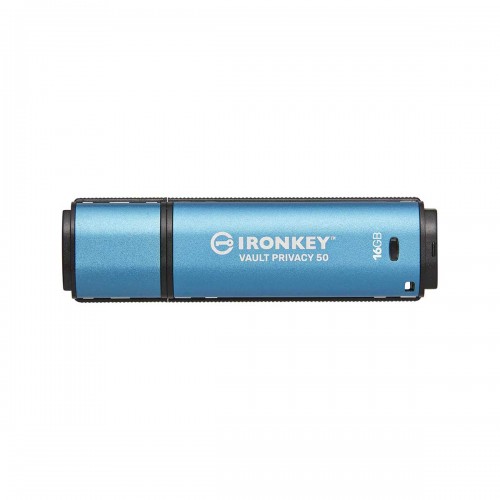 Kingston IronKey Vault Privacy 50 Flash Drive, USB3.2, 16GB — Best ...