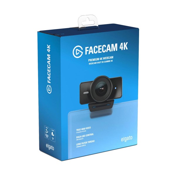 Elgato FACECAM 4K Streaming Camera, 4K UHD — Black — Best Deals at ...
